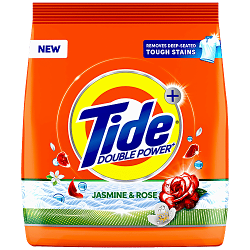 Buy Tide Plus Detergent Washing Powder Extra Power Jasmine Rose 500 Gm Pouch Online At Best ...