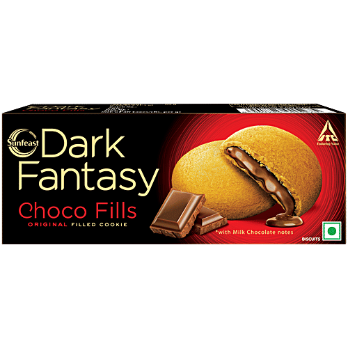 Buy Sunfeast Dark Fantasy Choco Fills 75 Gm Pouch Online At Best Price ...