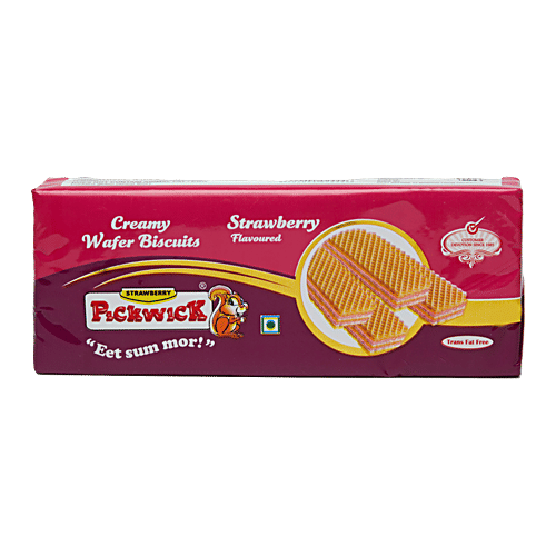 Buy Pickwick Wafer Biscuits Strawberry Flavor 150 Gm Pouch Online at ...