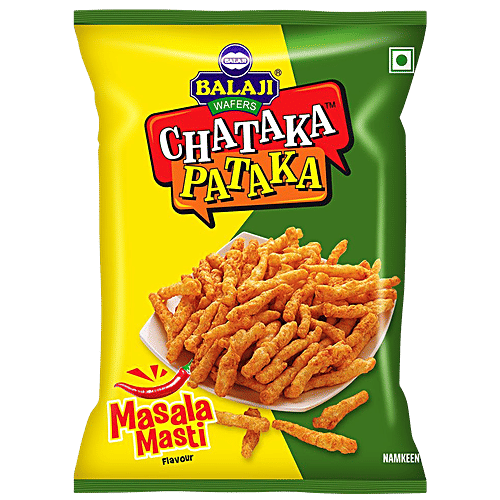 Buy Balaji Namkeens Chataka Pataka Masala Masti 70 Gm Pouch Online at ...
