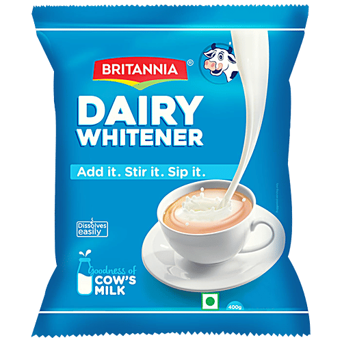 Buy Britannia Dairy Whitener 400 Gm Pouch Online At Best Price of Rs ...