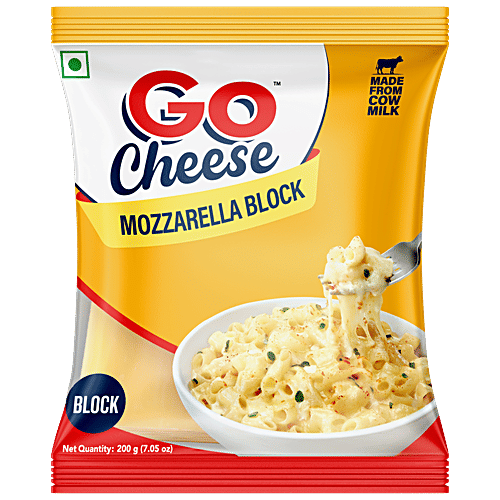Buy Gowardhan Go Mozzarella Cheese 200 gm Pouch Online at Best Price ...