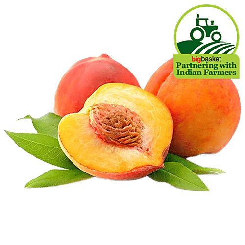 Buy Fresho Peach Indian 500 Gm Online At Best Price of Rs 40 - bigbasket