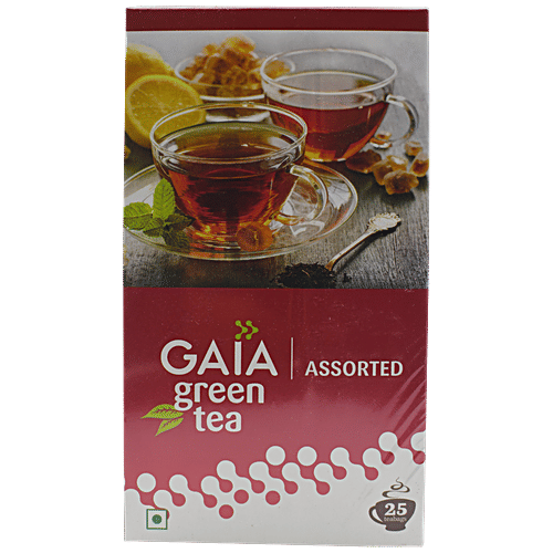 Buy Gaia Green Tea Assorted 25 Pcs Online at the Best Price of Rs 190 ...