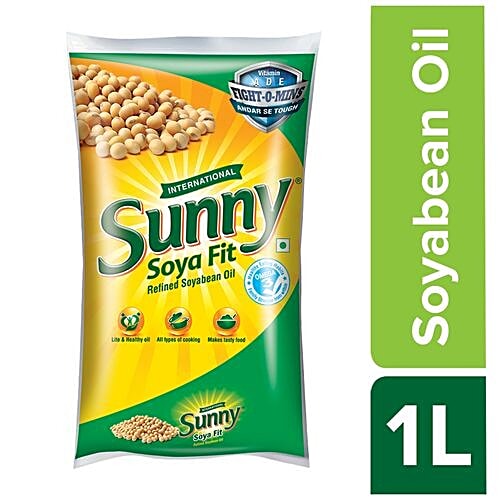 Buy Sunny Soya Oil Fit 1 Ltr Pouch Online at the Best Price of Rs 149.2 ...