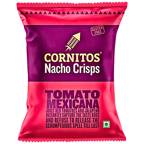 Buy Cornitos Nacho Crisps Tomato Mexicana 60 Gm Pouch Online At Best Price of Rs 33.95 - bigbasket
