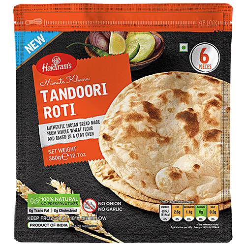 Buy Haldiram's Tandoori Roti Online at Best Price of Rs 70 - bigbasket