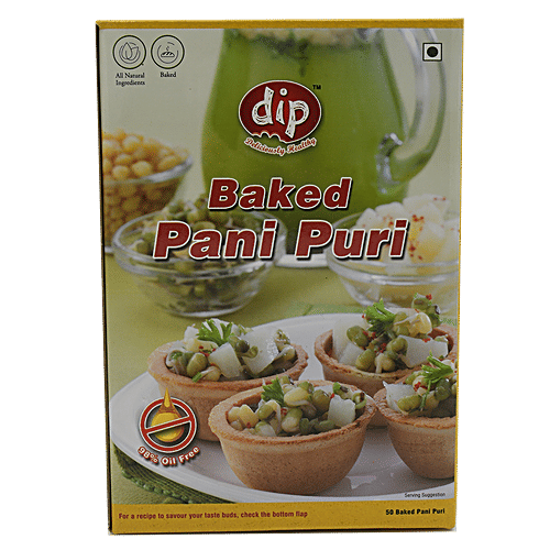 Buy Dip Baked Pani Puri Gol Gappa 40 Gm Online at the Best Price of Rs ...