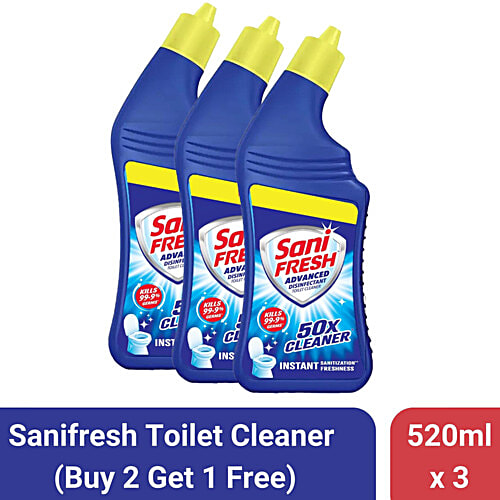 Buy Sanifresh Toilet Cleaner - Advanced Thicker Formulation Online at ...