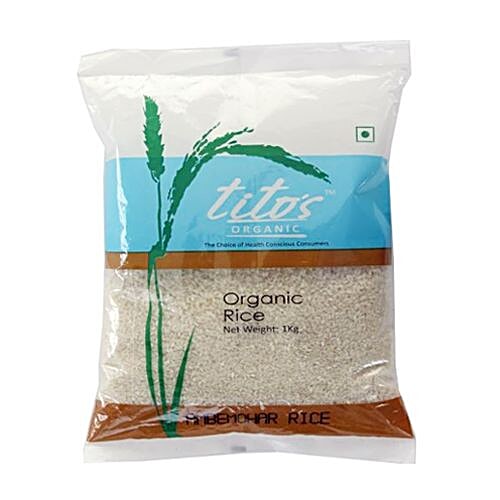 Buy Titos Organic Ambemohar Rice 1 Kg Pouch Online at the Best Price of ...
