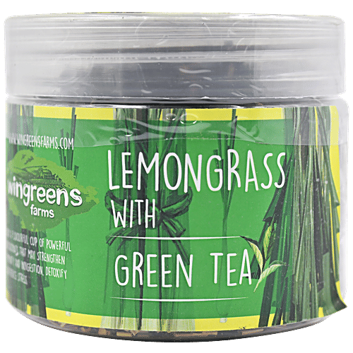 Buy Wingreens Farms Lemongrass With Green Tea 60 Gm Online At Best ...