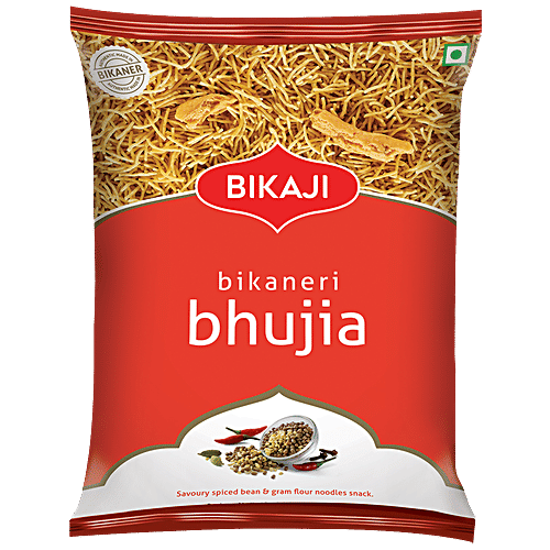 Buy Bikaji Namkeen Bikaneri Bhujia 200 Gm Pouch Online at the Best ...