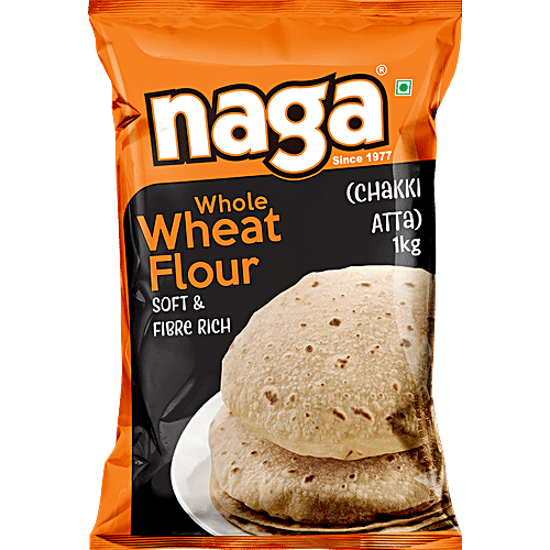 Buy Naga Whole Wheat Flour Online at Best Price of Rs 68.25 - bigbasket