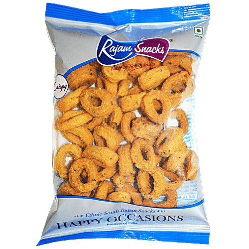 Buy Rajam Snacks Murukku Ring 180 Gm Online at the Best Price of Rs 56 ...
