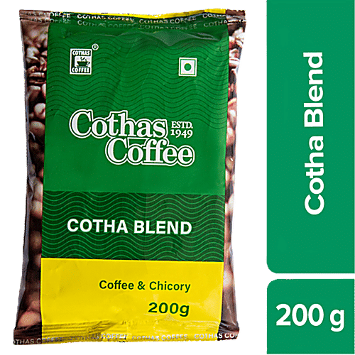 Buy Cothas Coffee Coffee Powder Premium Blended 200 Gm Pouch Online at ...