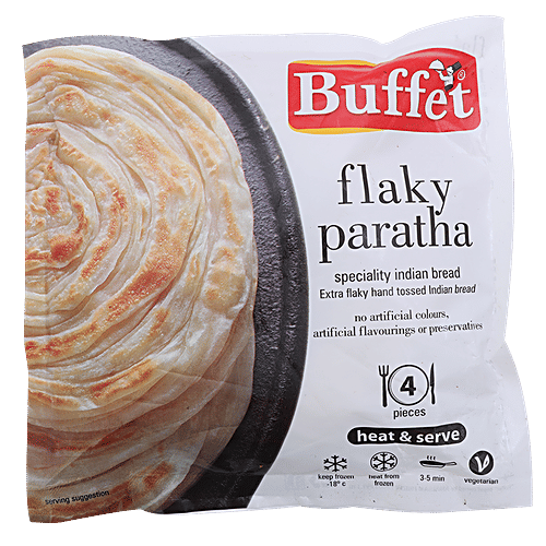 Buy Buffet Paratha Flaky 400 Gm 4 Pcs Online At Best Price of Rs 125 ...