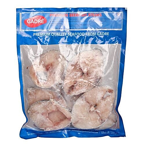 Buy Gadre Steaks - Premium Seer Fish 500 gm Pouch Online at Best Price ...
