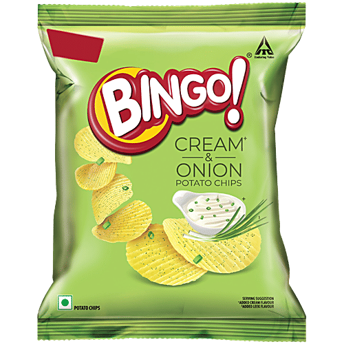 Buy Bingo Yumitos International Cream Onion 25 Gm Pouch Online At Best ...