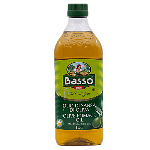 Buy Basso Olive Oil Pomace 1 Ltr Bottle Online at the Best Price of Rs ...