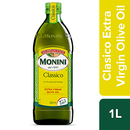 Buy Monini Classico Olive Oil Extra Virgin Bottle 1 Ltr Online at the ...
