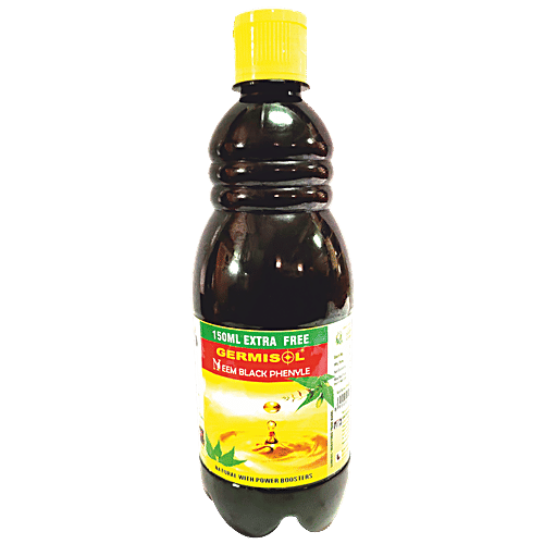 Buy Germisol Phenyle - Black Disinfectant Fluid 500 ml Bottle Online at ...