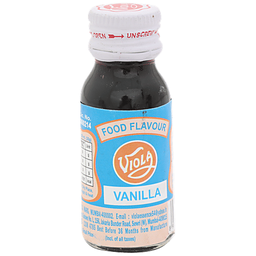 Buy Viola Food Flavor - Vanilla 20 gm Bottle Online at Best Price. of ...