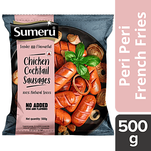 Buy Sumeru Chicken Cocktail Sausage 500 Gm Pouch Online At Best Price ...