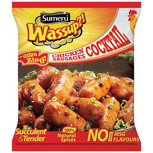 Buy Sumeru Chicken Cocktail Sausage 200 Gm Pouch Online At Best Price ...