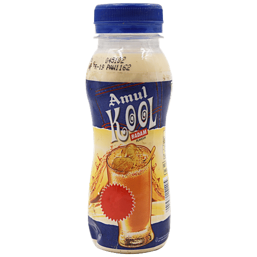 Buy Amul Kool Badam 200 Ml Pet Bottle Online at the Best Price of Rs ...