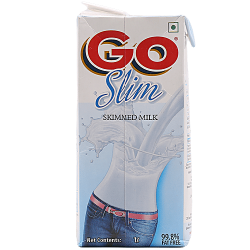 Buy Go Slim Skimmed Milk 1 Ltr Tetra Online at the Best Price of Rs ...