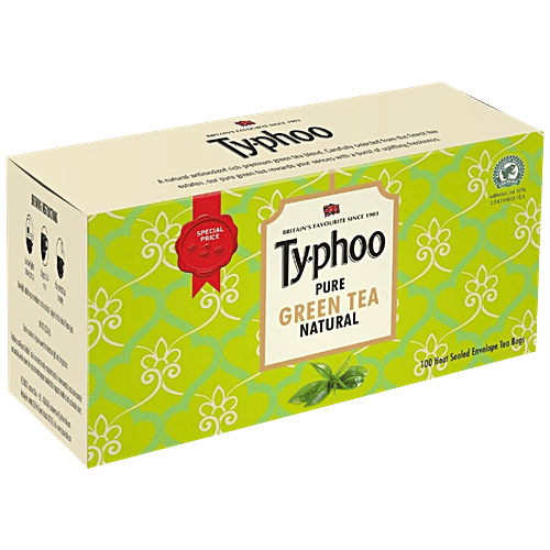 Buy Typhoo Green Tea 100 Pcs Carton Online At Best Price of Rs 500 ...