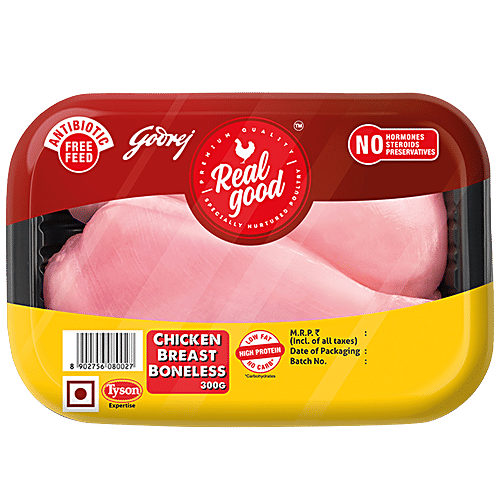 Buy Real Good Chicken Breast Boneless 300 Gm Online at the Best Price ...