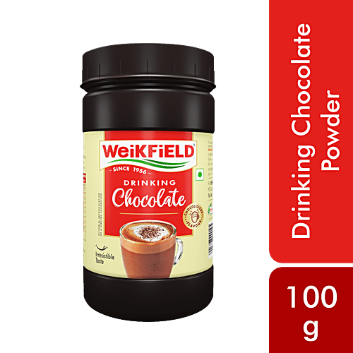 Buy Weikfield Powder Drinking Chocolate 100 Gm Bottle Online At Best ...