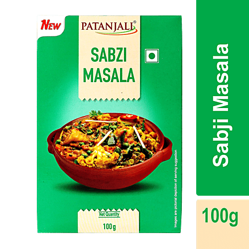 Buy Patanjali Spices Sabzi Masala 100 Gm Carton Online At Best Price of ...