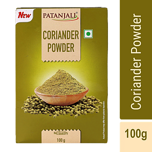 Buy Patanjali Spices - Coriander Powder 100 gm Carton Online at Best ...