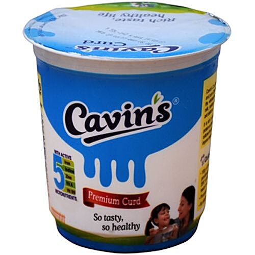 Buy Cavins Premium Curd - Made from Pasteurized Toned Milk Online at ...