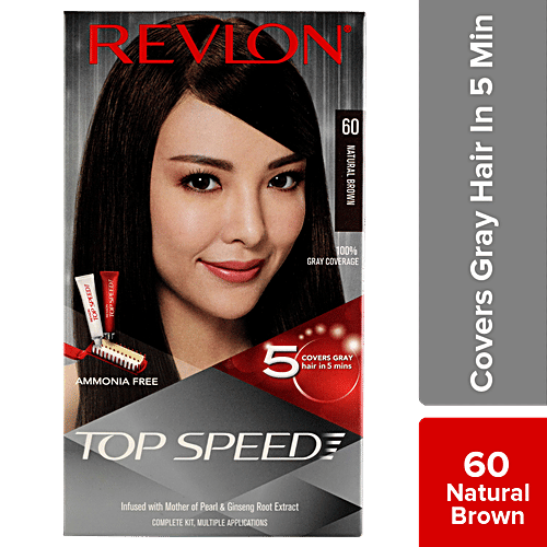 Buy Revlon Top Speed Hair Colour - With Mother Of Pearl & Ginseng Root ...