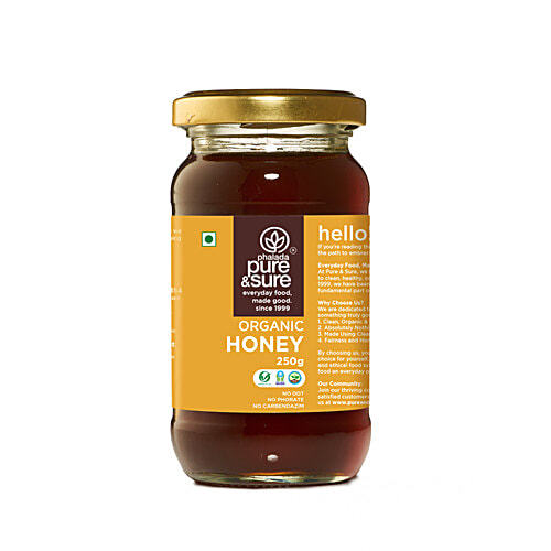 Buy Phalada Pure Sure Organic Honey 250 Gm Online at the Best Price of ...