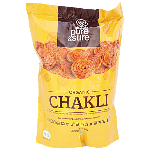 Buy Phalada Pure Sure Organic Chakli 200 Gm Pouch Online at the Best ...