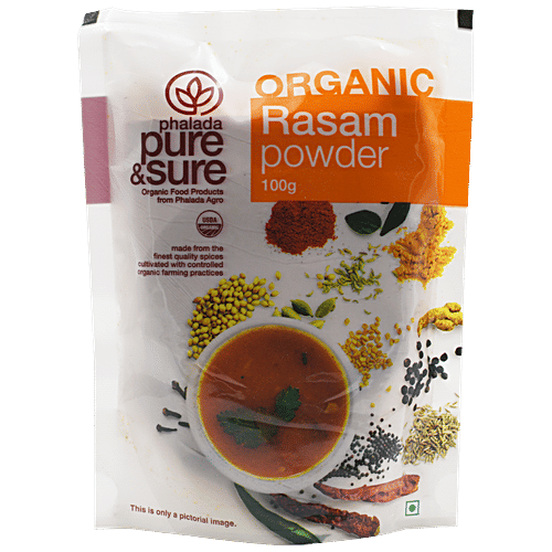 Buy Phalada Pure Sure Organic Rasam Powder 100 Gm Pouch Online at the ...