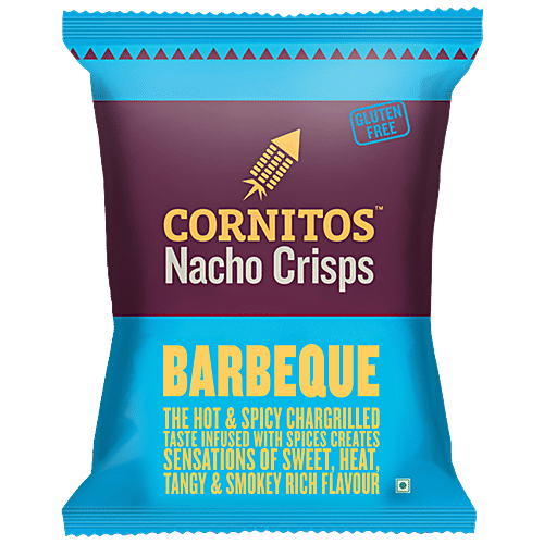 Buy Cornitos Nacho Crisps Barbeque 60 Gm Pouch Online At Best Price of ...