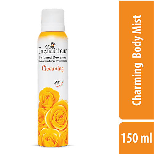 Buy Enchanteur Body Mist Charming 150 Ml Online at the Best Price of Rs ...