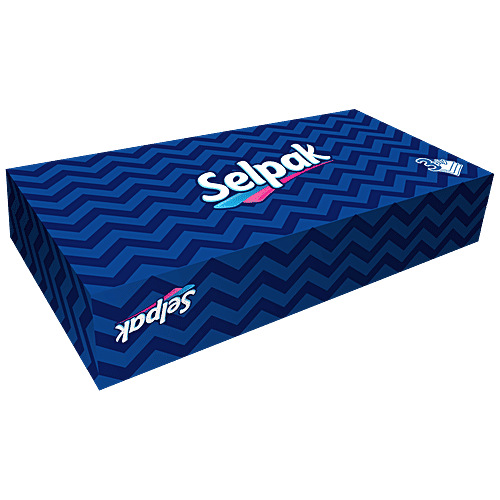 Buy Selpak Facial Box Tissue Paper Standard 21 X 216 Cm Online At Best ...
