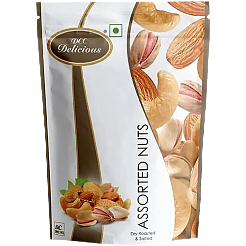Buy Delicious Assorted Nuts Dry Roasted 80 Gm Online at the Best Price ...