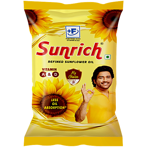 Buy Sunrich Refined Sunflower Oil 1 Ltr Online at the Best Price of Rs ...