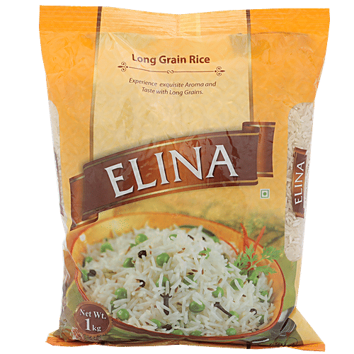 Buy Elina Long Grain Rice 1 Kg Online At Best Price of Rs 76.8 - bigbasket