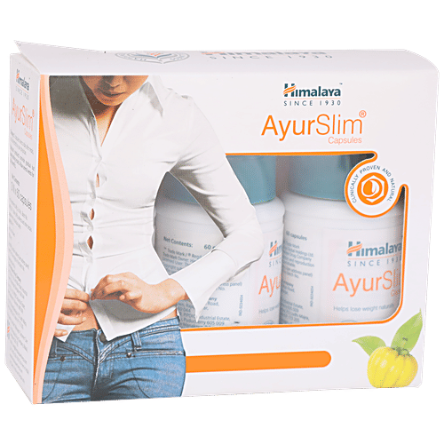 Buy Himalaya Ayurslim - Capsules 60 Capsules Carton (Pack of 3) Online ...