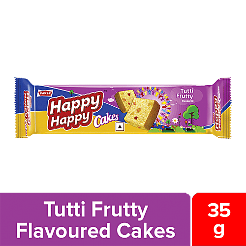 Buy Parle Cake Tutti Frutty 50 Gm Pouch Online At Best Price of Rs 8.95 ...