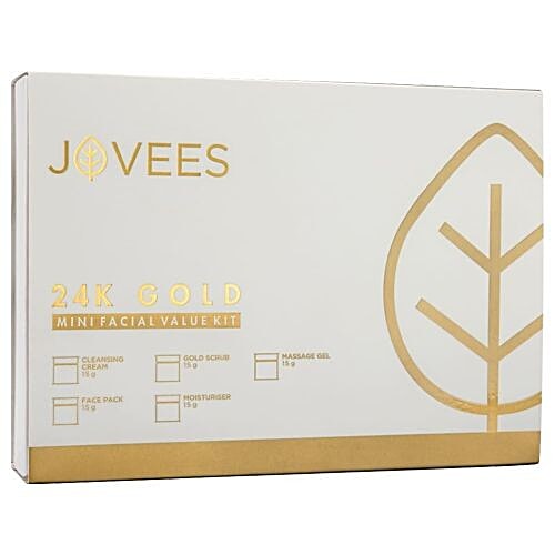 Buy Jovees Facial Kit 24 Carat Gold Rejuvenating 1 Pc Carton Online At ...