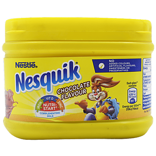 Buy Nestle Nesquik Chocolate 300 Gm Box Online at the Best Price of Rs ...